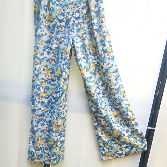 Vintage | Pants & Jumpsuits | True 97s Wide Leg Flare Vibrant Blue ...